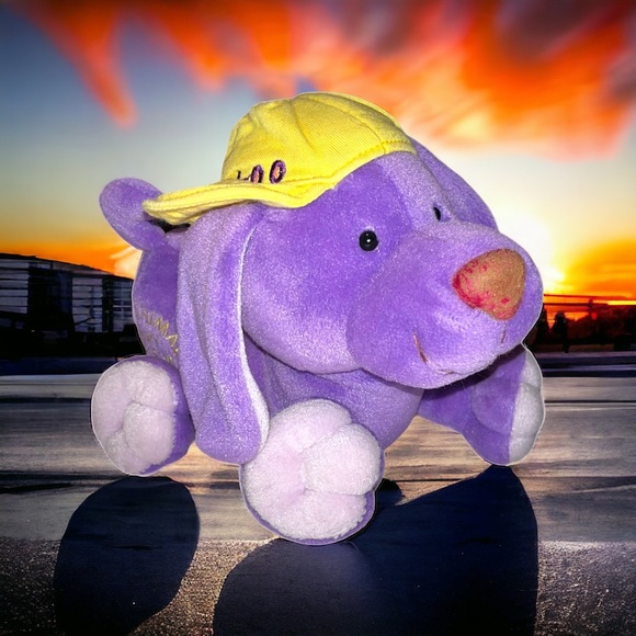 Toys | Millanimals Baby Mystique Commonwealth Plush Purple Dog 10100 ...